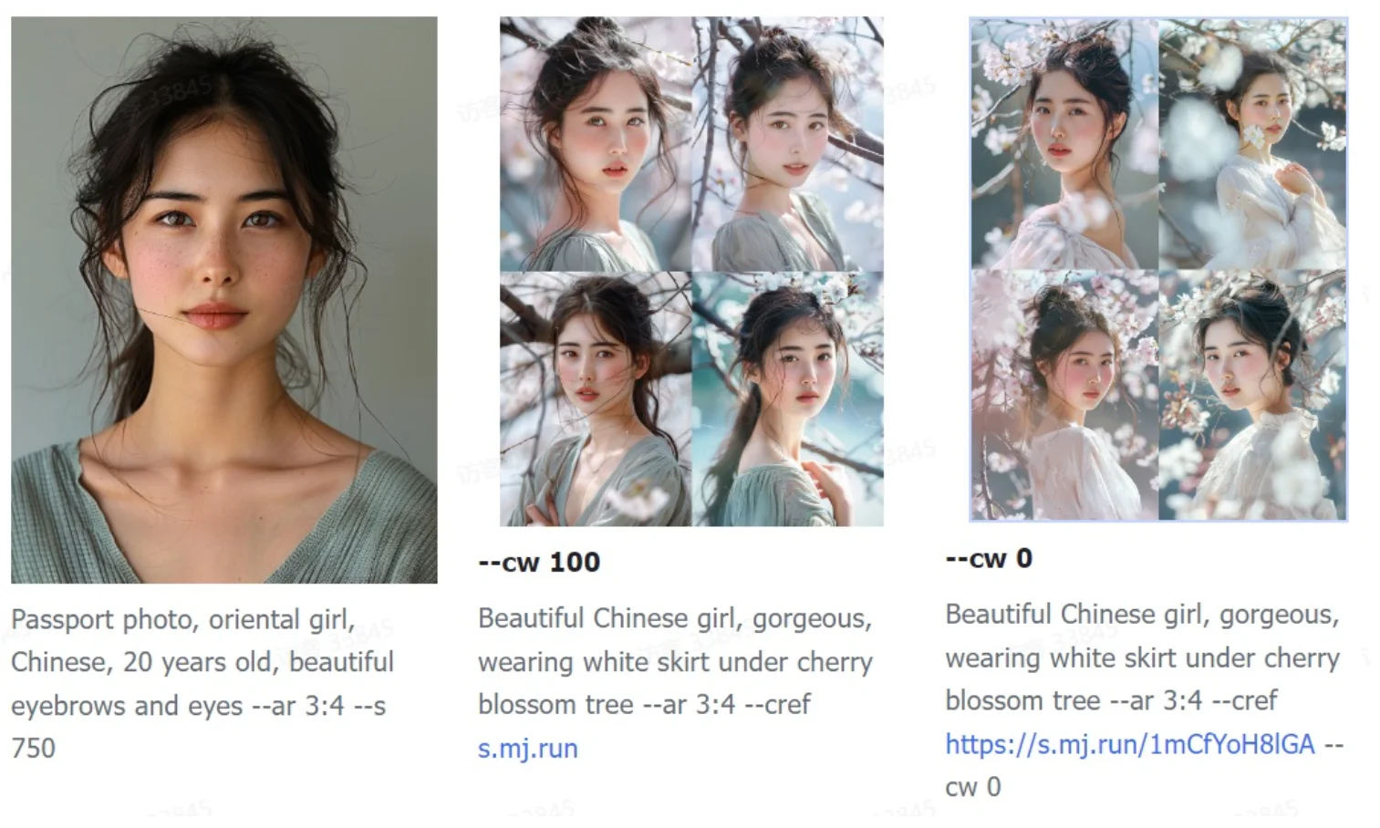 Midjourney教程 - 深度解析「角色一致性」命令，Cref参数详解 - 山鲸AI官方社区