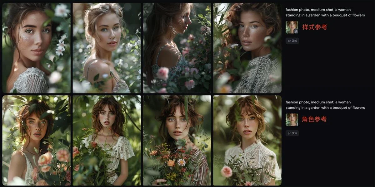 Midjourney教程 - 深度解析「角色一致性」命令，Cref参数详解 - 山鲸AI官方社区